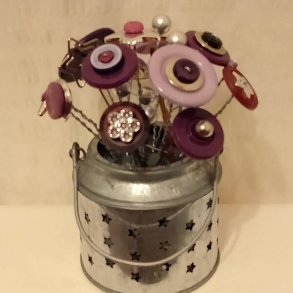 Button Bouquet - Etsy