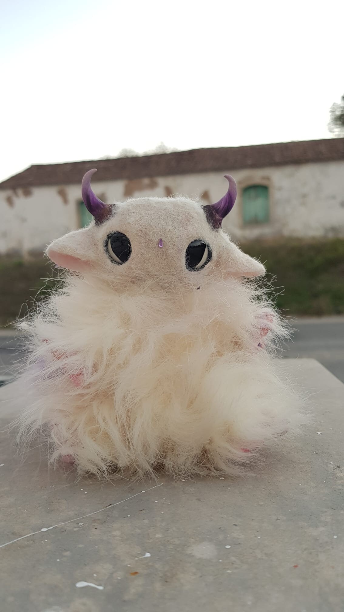 Florinda . Mystical Creature . Art Doll . Fantastic Pink Fairy ...