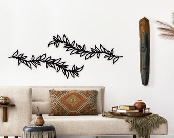 Metal Olive Branch Wall Art - Etsy