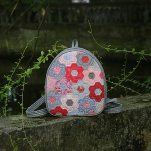 Small Backpack, Mini Backback, Handmade Quilt Bag, Backpack Quilt ...