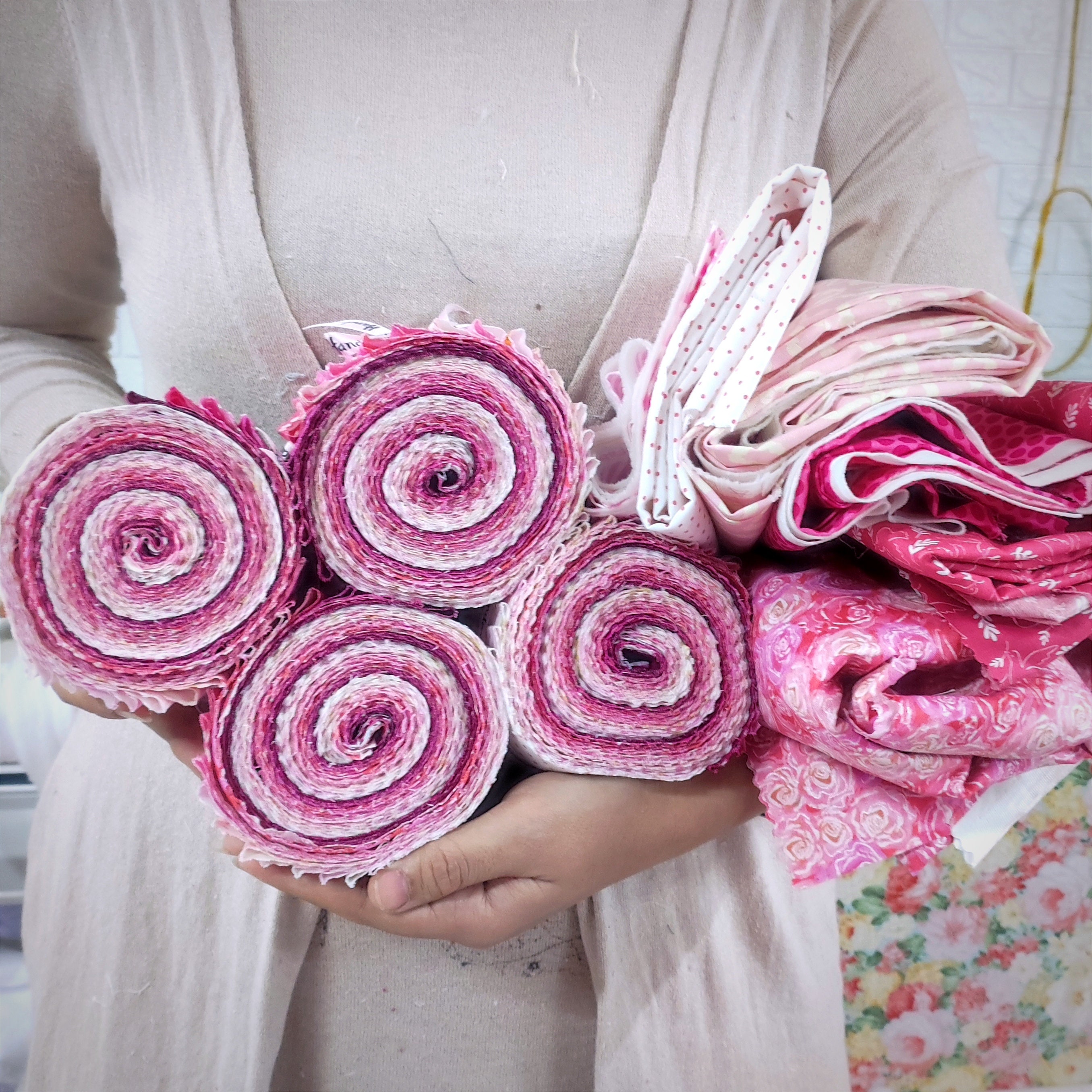 Jelly Roll Pink 20pcs 2.5 X 42, - Etsy