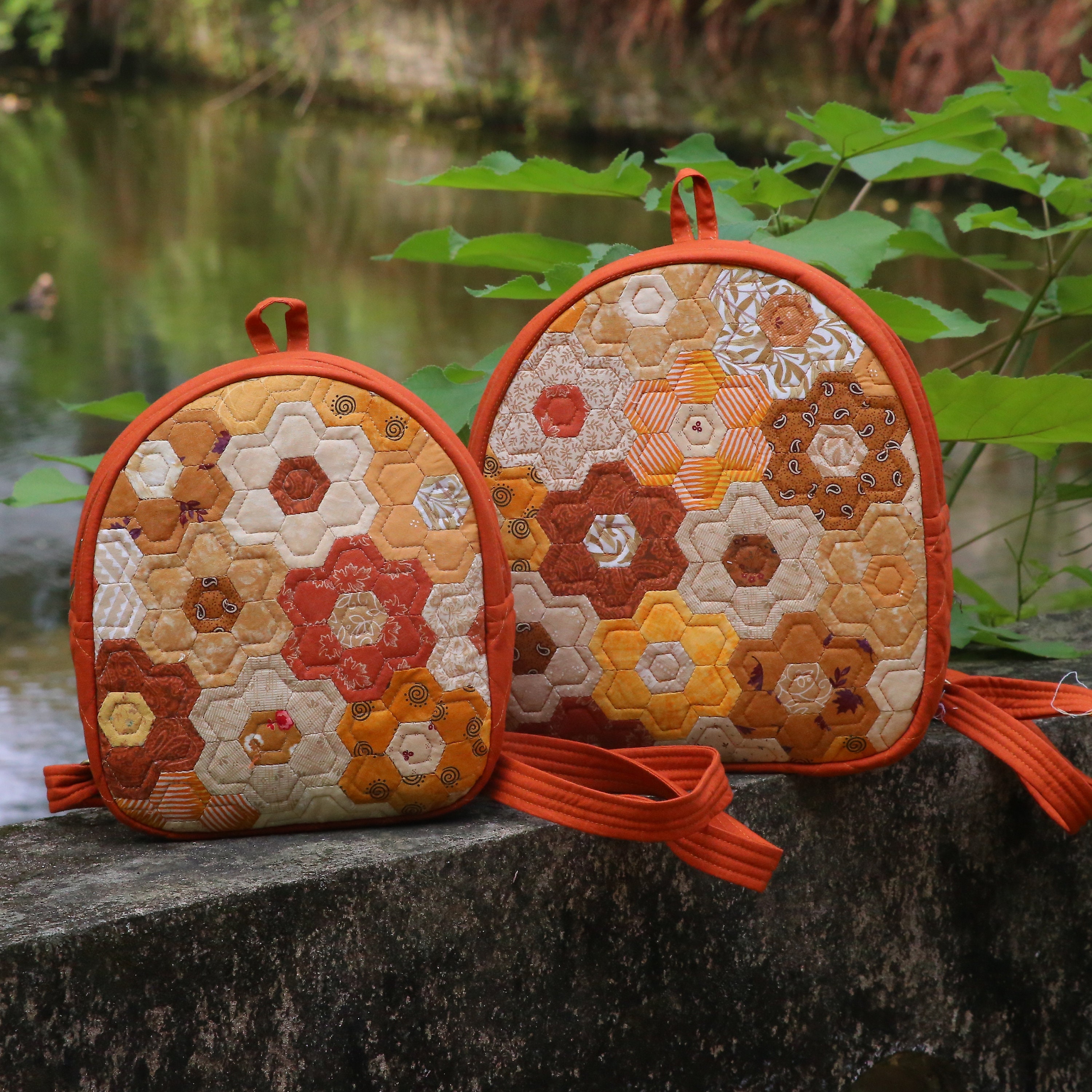 Small Backpack, Mini Backback, Handmade Quilt Bag, Backpack Quilt ...