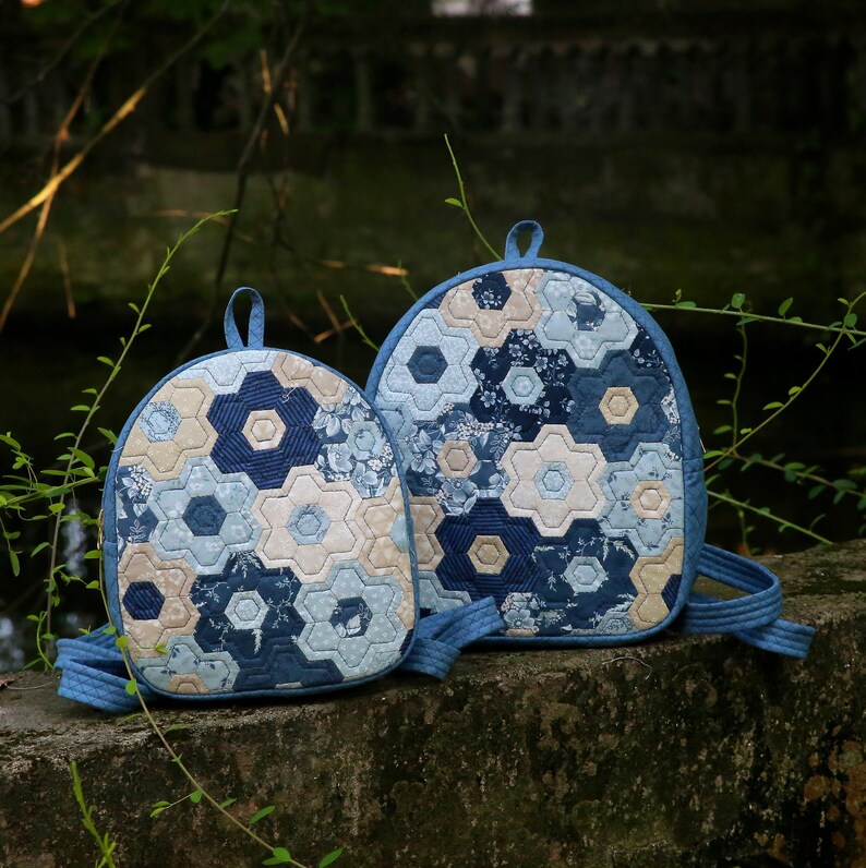 Small Backpack, Mini Backback, Handmade Quilt Bag, Backpack Quilt ...