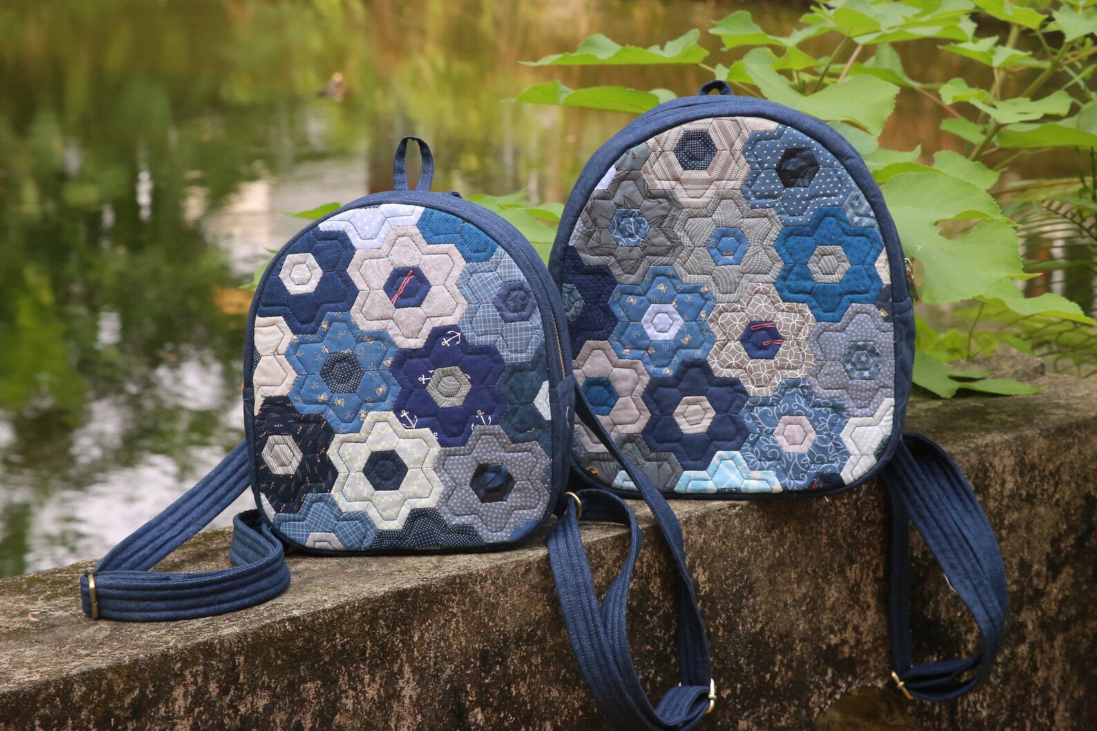 Small Backpack, Mini Backback, Handmade Quilt Bag, Backpack Quilt ...