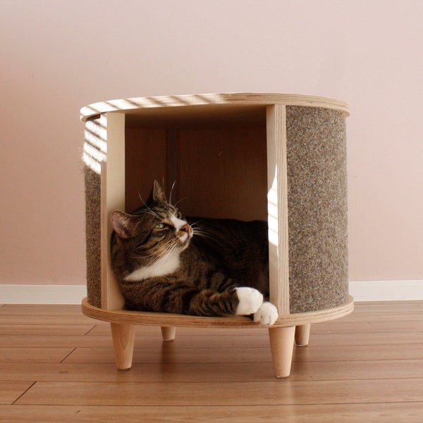 Cat End Table - Etsy
