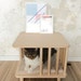 Square Modern Low Cat Table, Cat Furniture, Cat House - Etsy