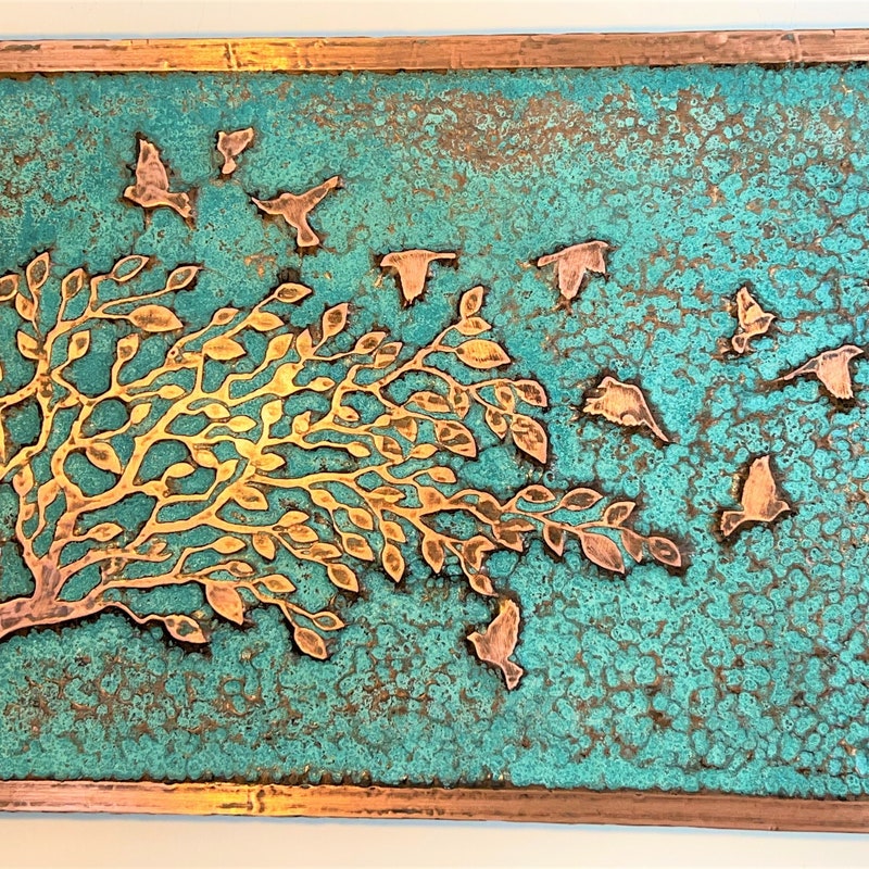 Copper Wall Art - Etsy