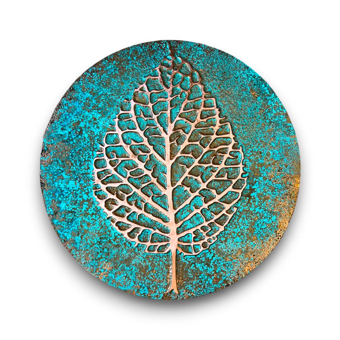 Rustic Copper Wall Art | Farmhouse Decor | Textured Wall Decor ...
