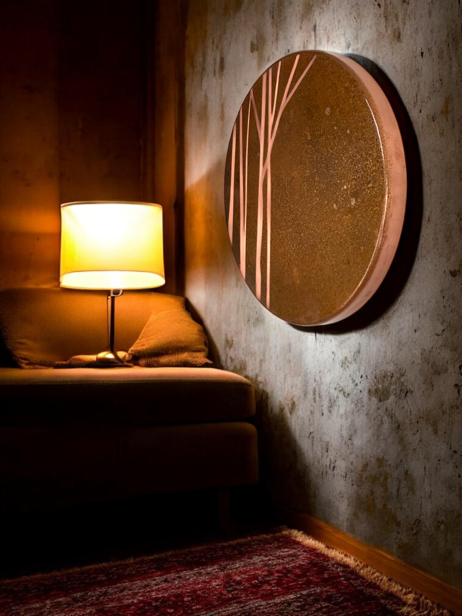 Copper Wall Art | Rustic Decor | Textured Wall Decor | Minimalist Decor ...