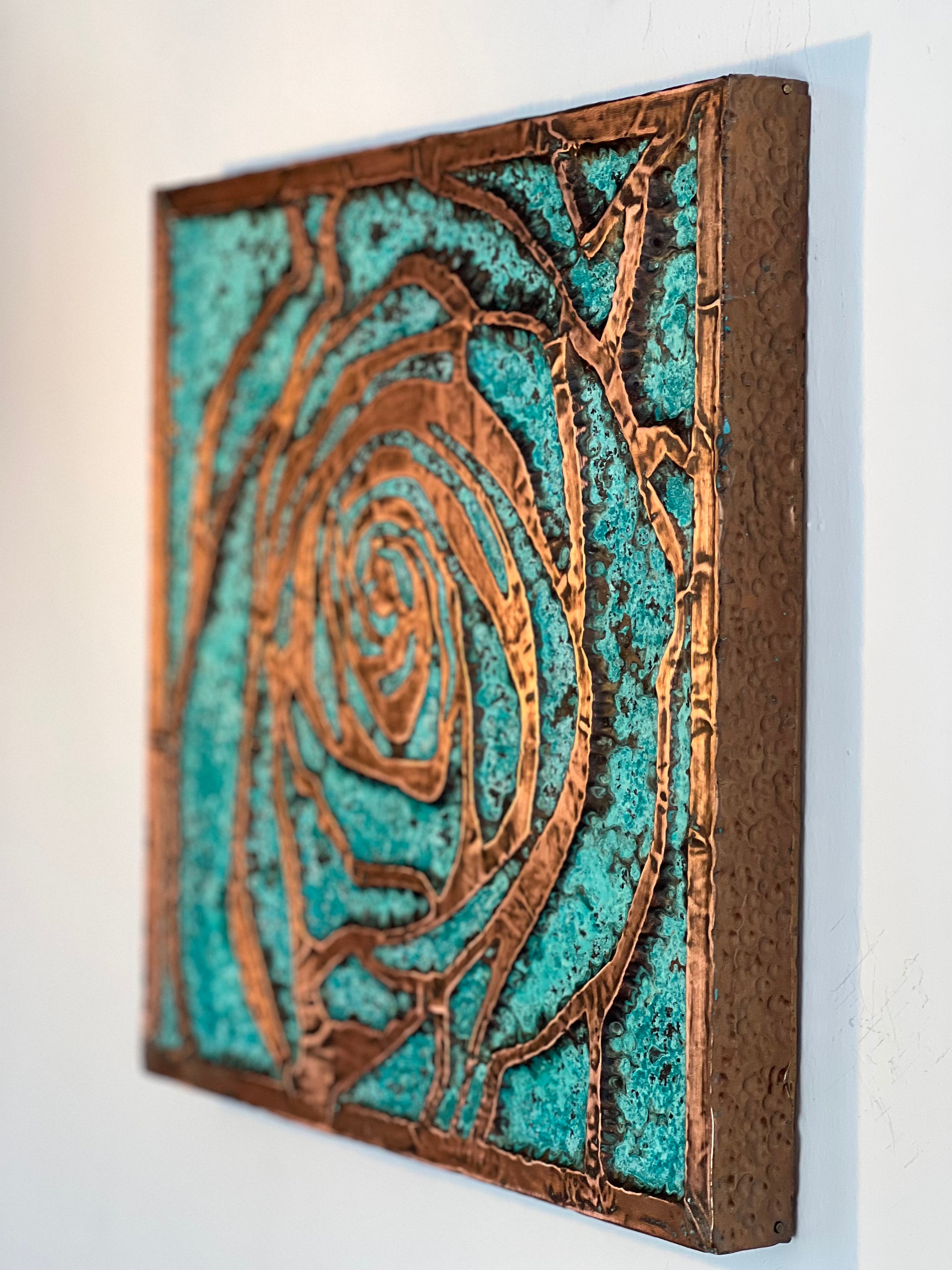 Copper Wall Art Personalized Decor Rustic Wall Art Metal Wall Decor - Etsy