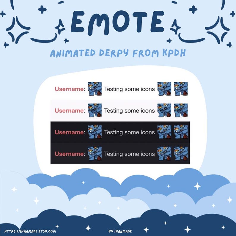 Animated Derpy Tiger Emote – Kpop Demon Hunters – Digital Download GIF ...