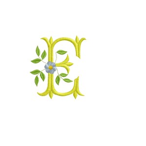 Old Monograms, 26 Capital Letters 3 Sizes Machine Embroidery Designs ...