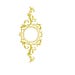 Set of 4 Blank Monogram Frames, Blank Monogram, 3 Sizes Each Machine ...