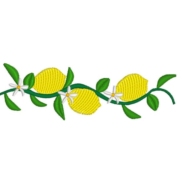 Lemon Machine Embroidery Designs - Etsy
