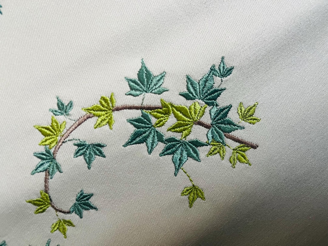 Set of Ivy Border, Ivy Garland, 3 Sizes, Machine Embroidery Designs - Etsy