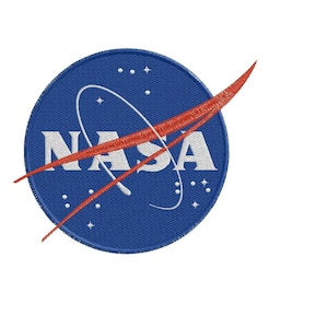 NASA Logo, 4 Sizes, Machine Embroidery Designs - Etsy