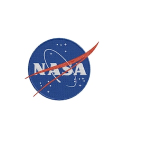 NASA Logo 4 Sizes Machine Embroidery Designs Instant Download - Etsy