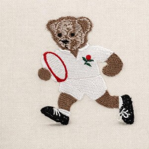 Teddy Bear Rugby Player England, 3 Sizes, Machine Embroidery Designs - Etsy