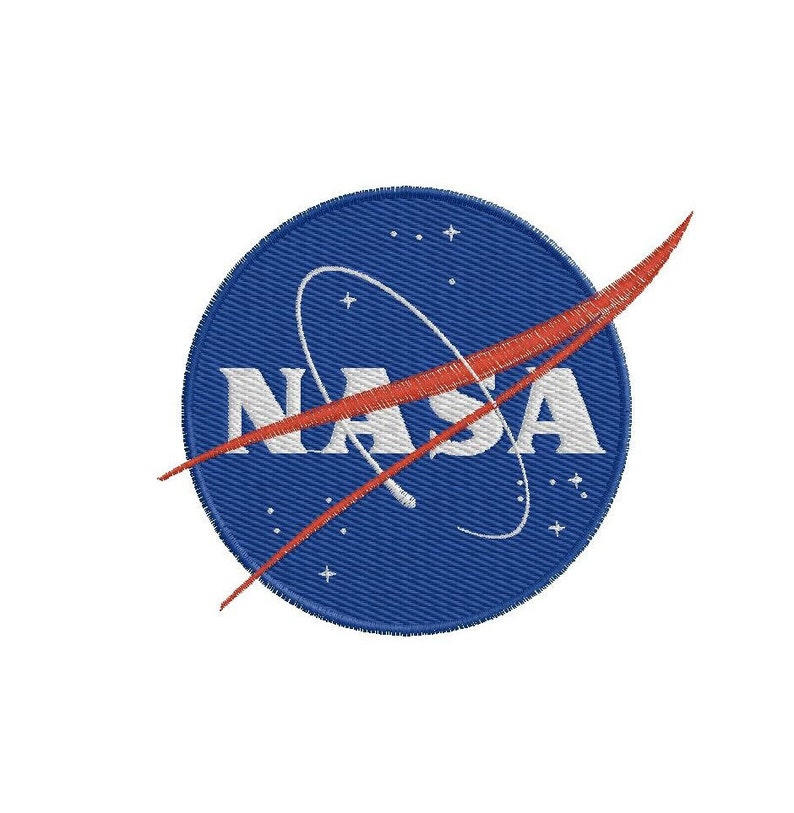 NASA Logo 4 Sizes Machine Embroidery Pattern Embroidery File - Etsy