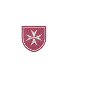 Maltese Cross and Order of Malta Blason, 15 Sizes Each, Machine ...