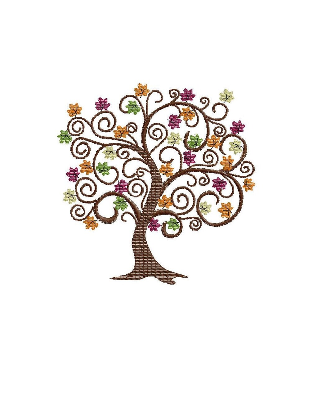 Tree of Life 4 Sizes Machine Embroidery Pattern Embroidery - Etsy