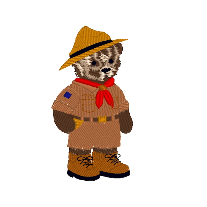 Boy Scout Embroidery - Etsy