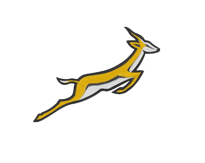 Springbok South Africa Team Logo Embroidery Design 4x4 and 5x7 - Etsy
