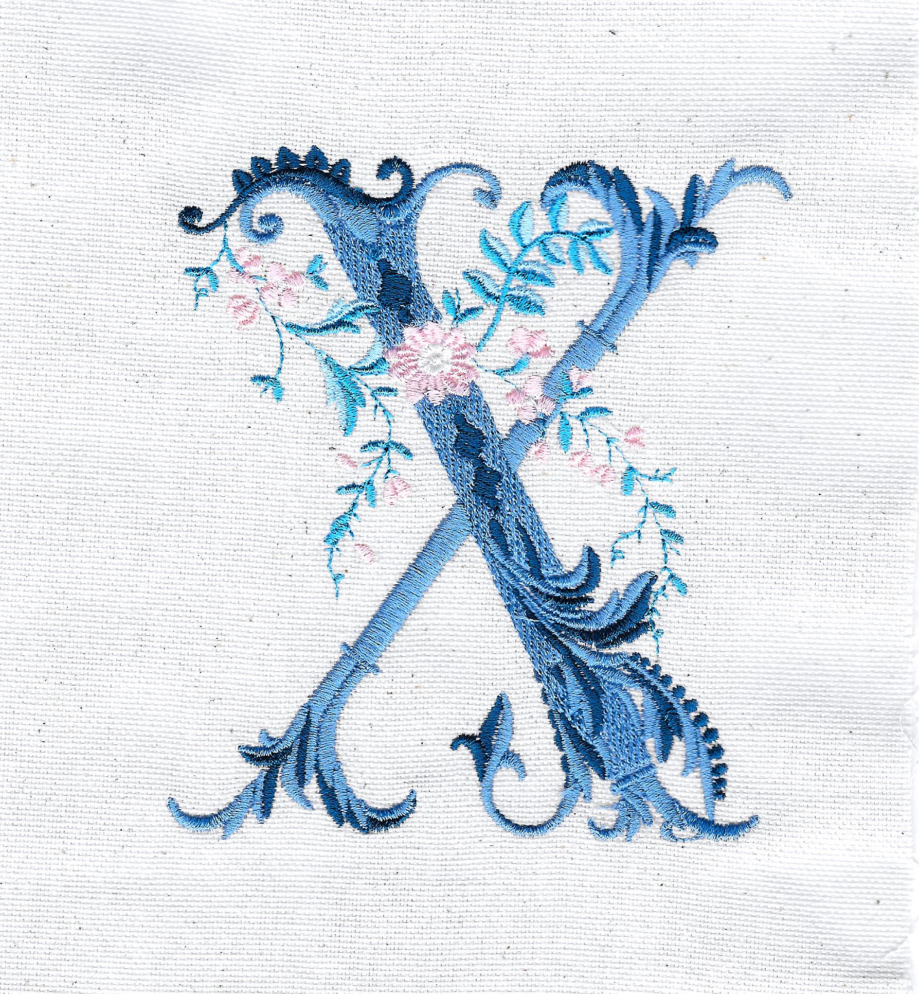Vintage Monogram Alphabet, 3 Sizes, Machine Embroidery Designs - Etsy