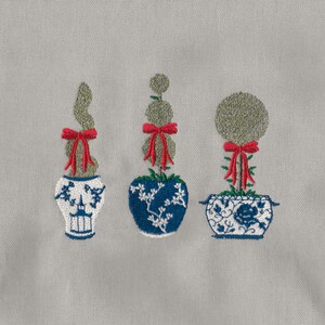 Set of 3 Chinoiserie Topiary, 3 Sizes Each, Machine Embroidery Designs ...