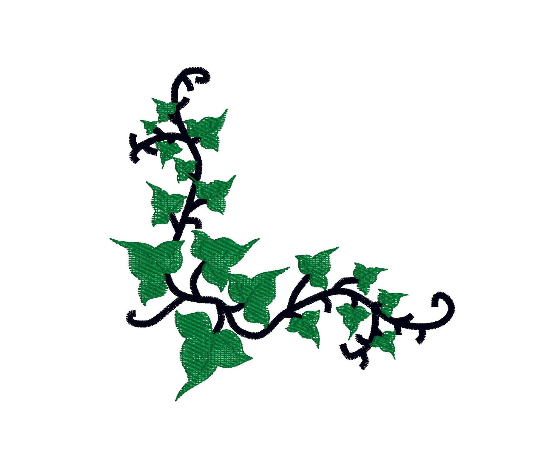 Corner Ivy Border Clipart