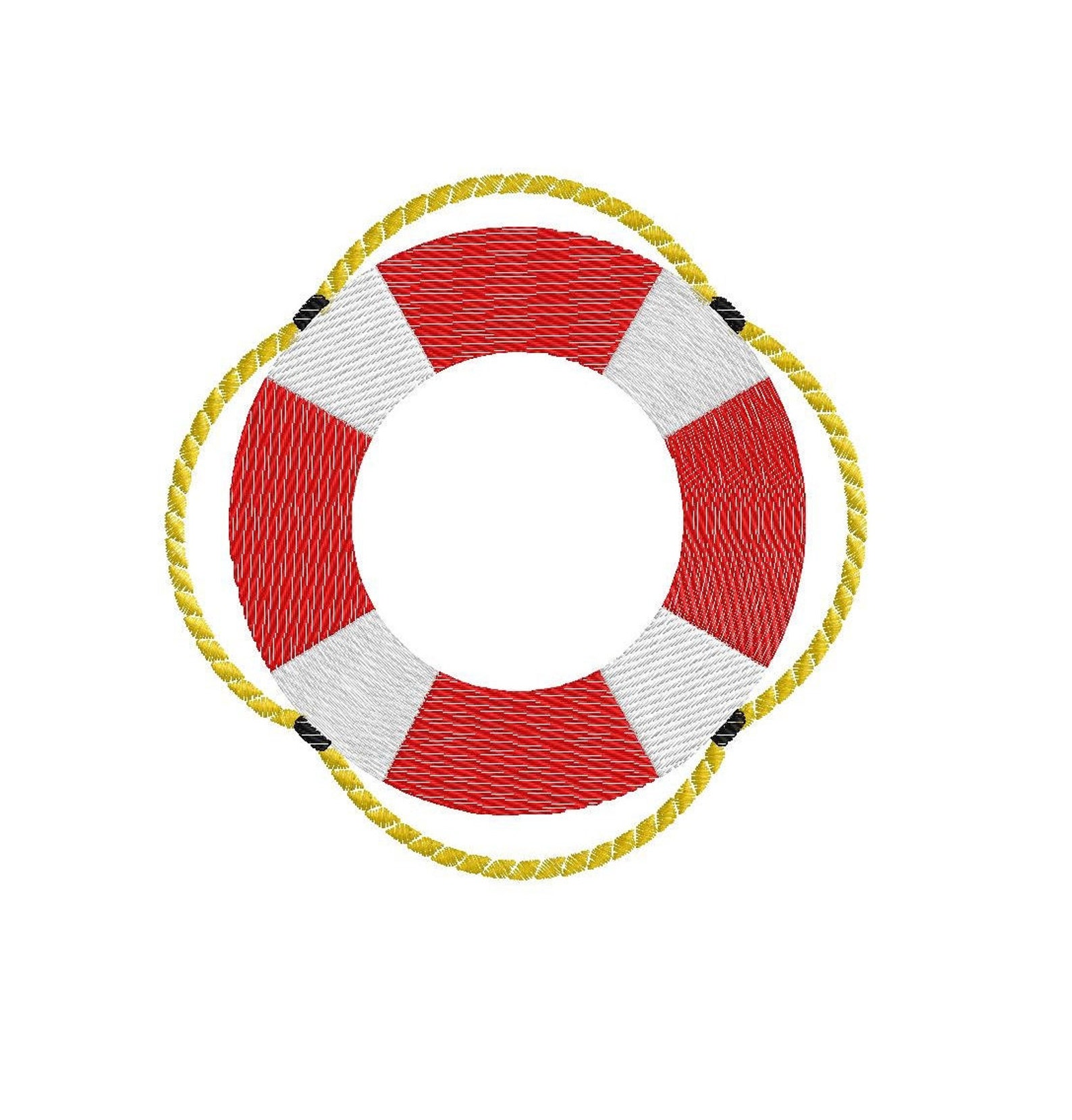 Life Buoy 6 Sizes Machine Embroidery Pattern Embroidery File - Etsy