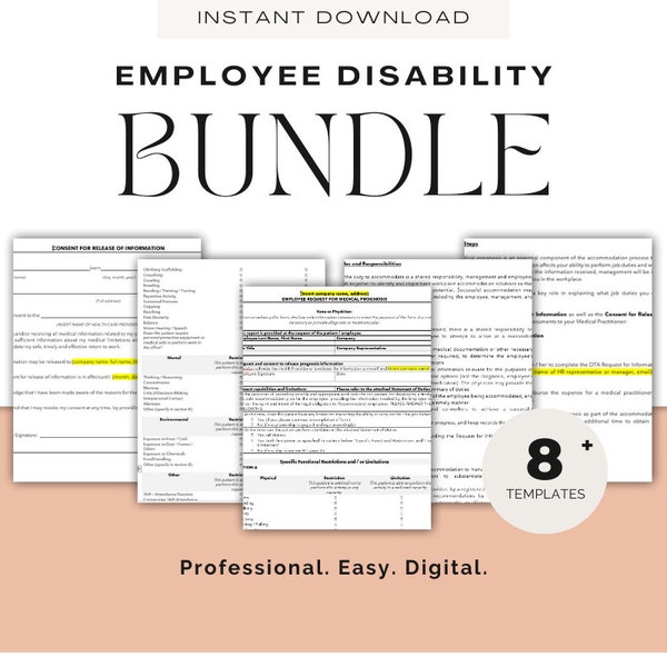 Employee Disability - Etsy