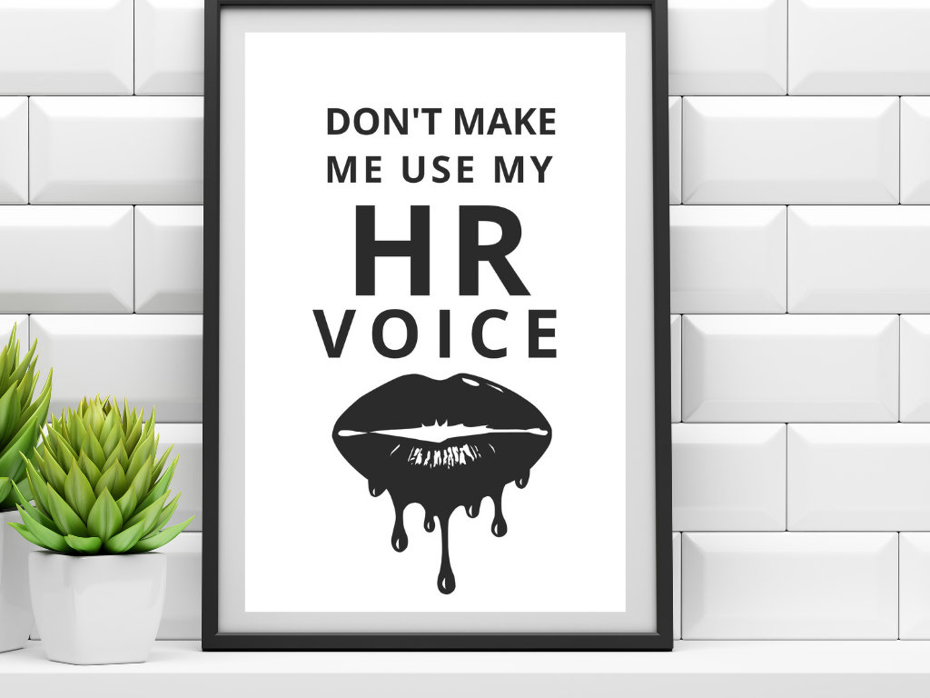 Human Resources Poster ǀ HR Office Décor ǀ Digital Art ǀ Office ...