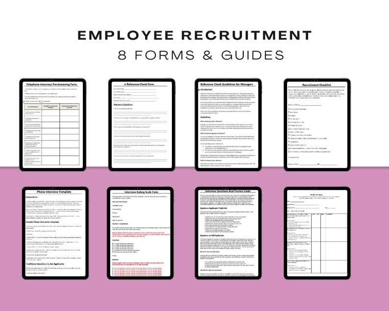 Human Resource Template | Human Resources | Editable in MS Word, PDF ...