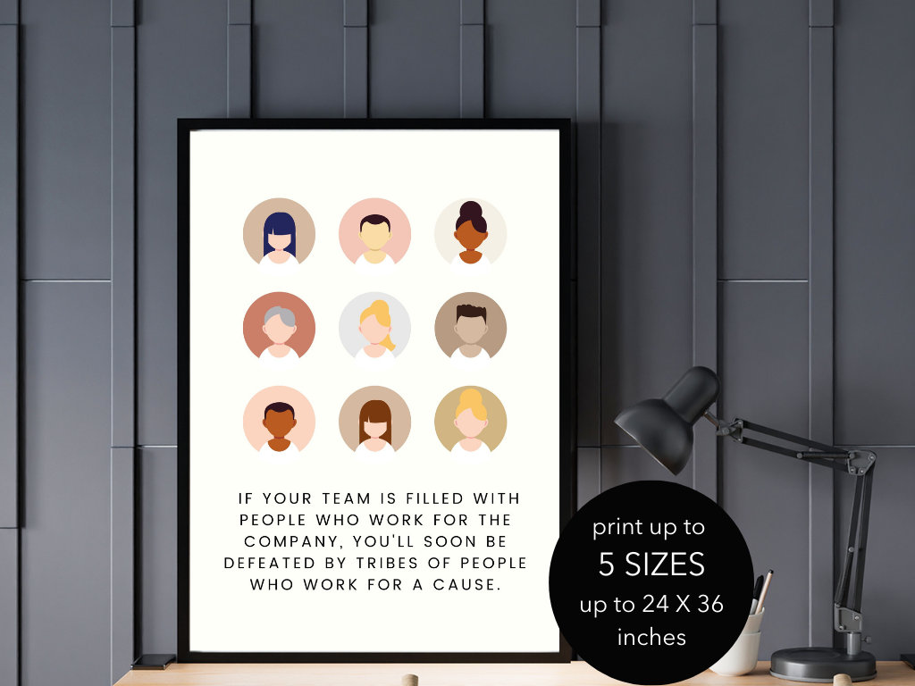 Human Resources Printable Art ǀ HR Office Décor ǀ Digital Art ǀ Office ...