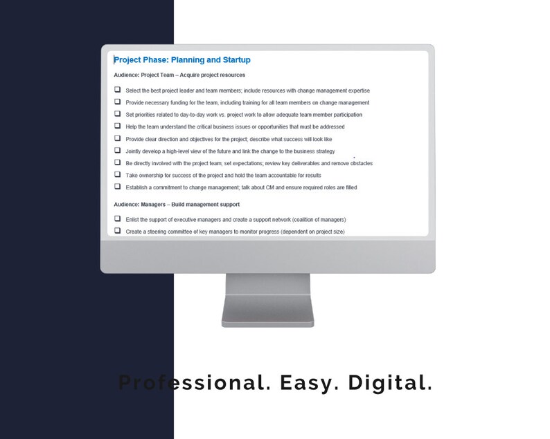 Sponsorship Roadmap and Questions for Change Management ǀ Project ...