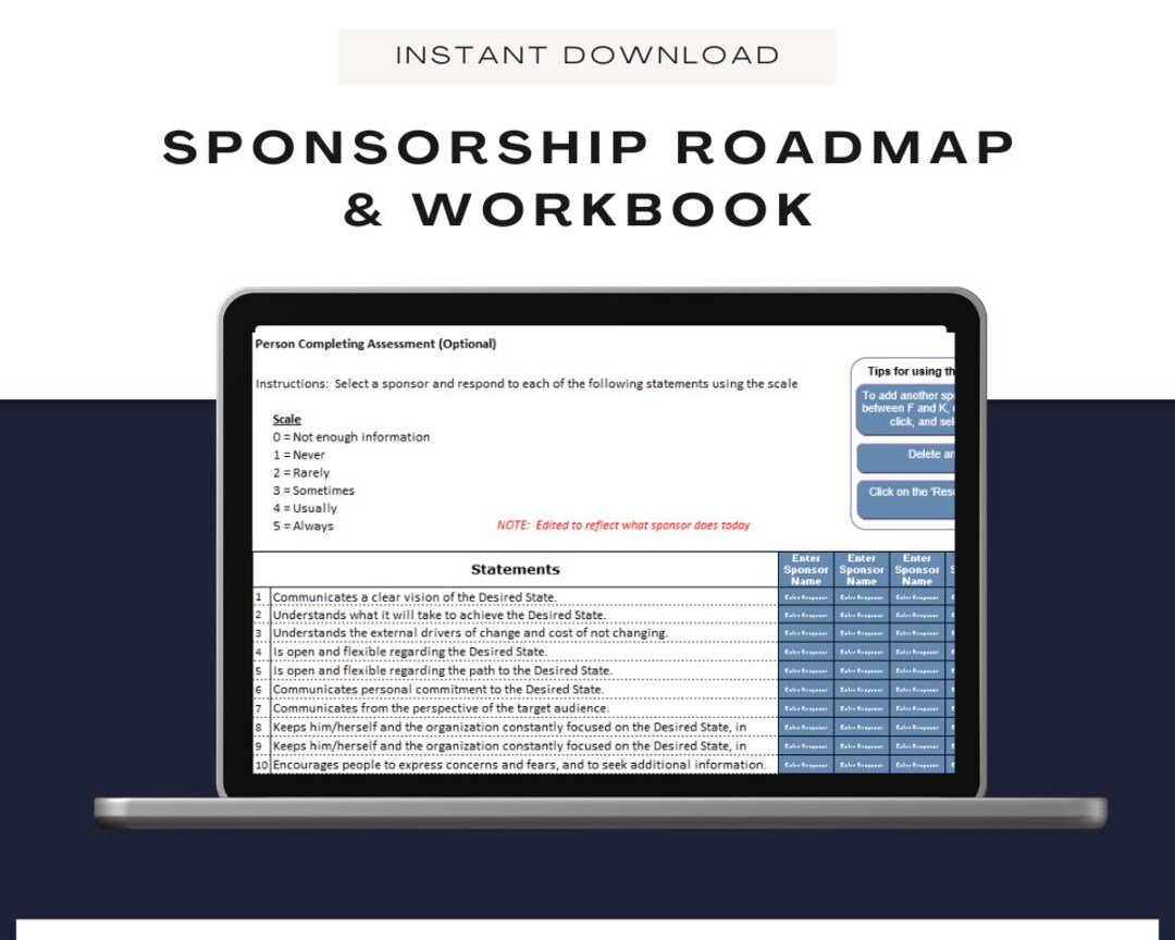 Sponsorship Roadmap and Questions for Change Management ǀ Project ...