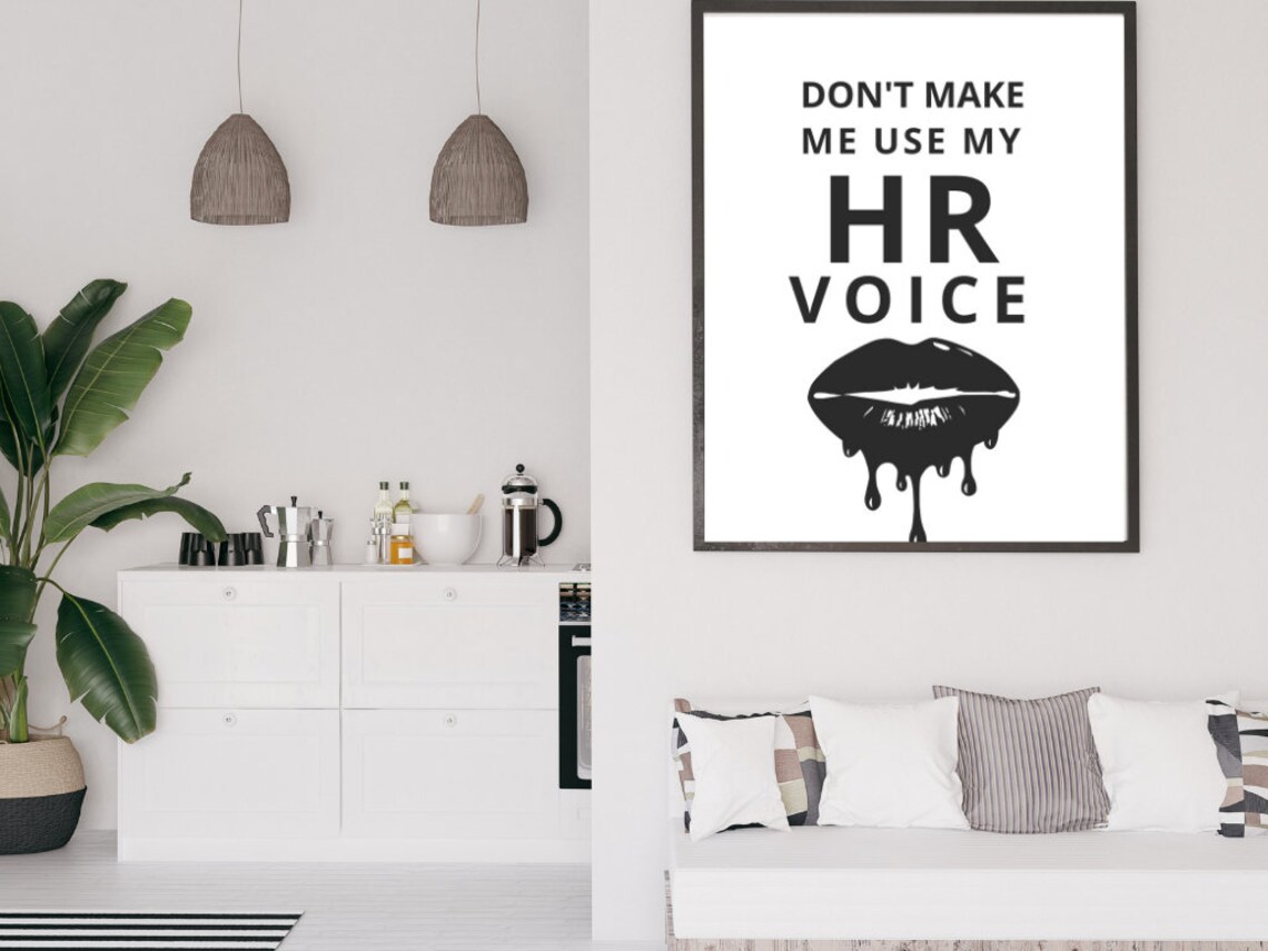 Human Resources Poster ǀ HR Office Décor ǀ Digital Art ǀ - Etsy