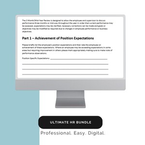 Employee Evaluation ǀ Employee Handbook ǀ Human Resources ǀ HR Forms ǀ ...