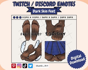 Feet Pic Emotes - Etsy