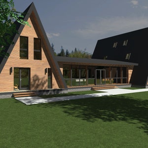 Double a Frame Plans - Architectural Plans in Pdf. - Etsy