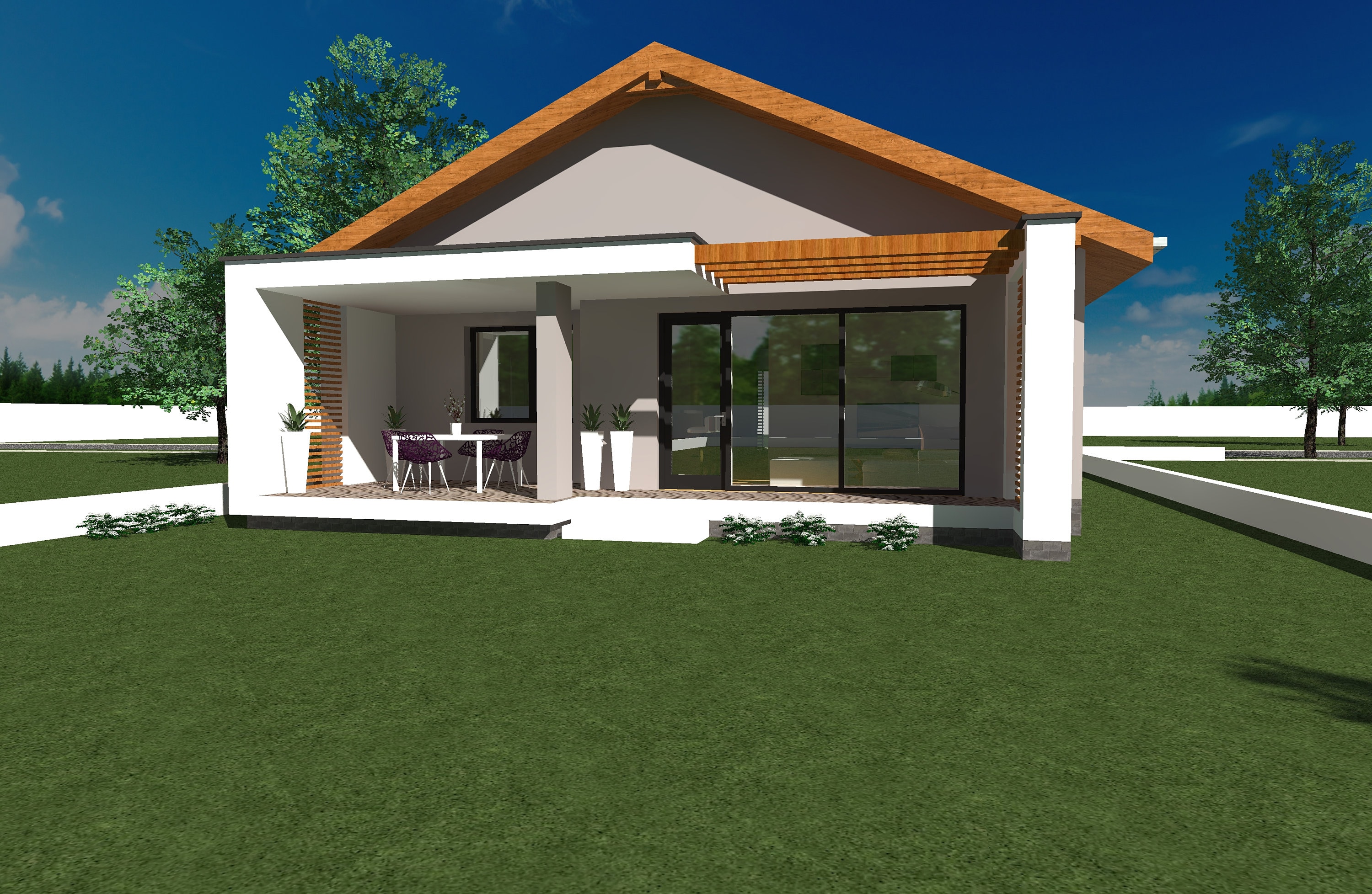 Single Story House Plan Architectural Drawings and Structural Detailing ...