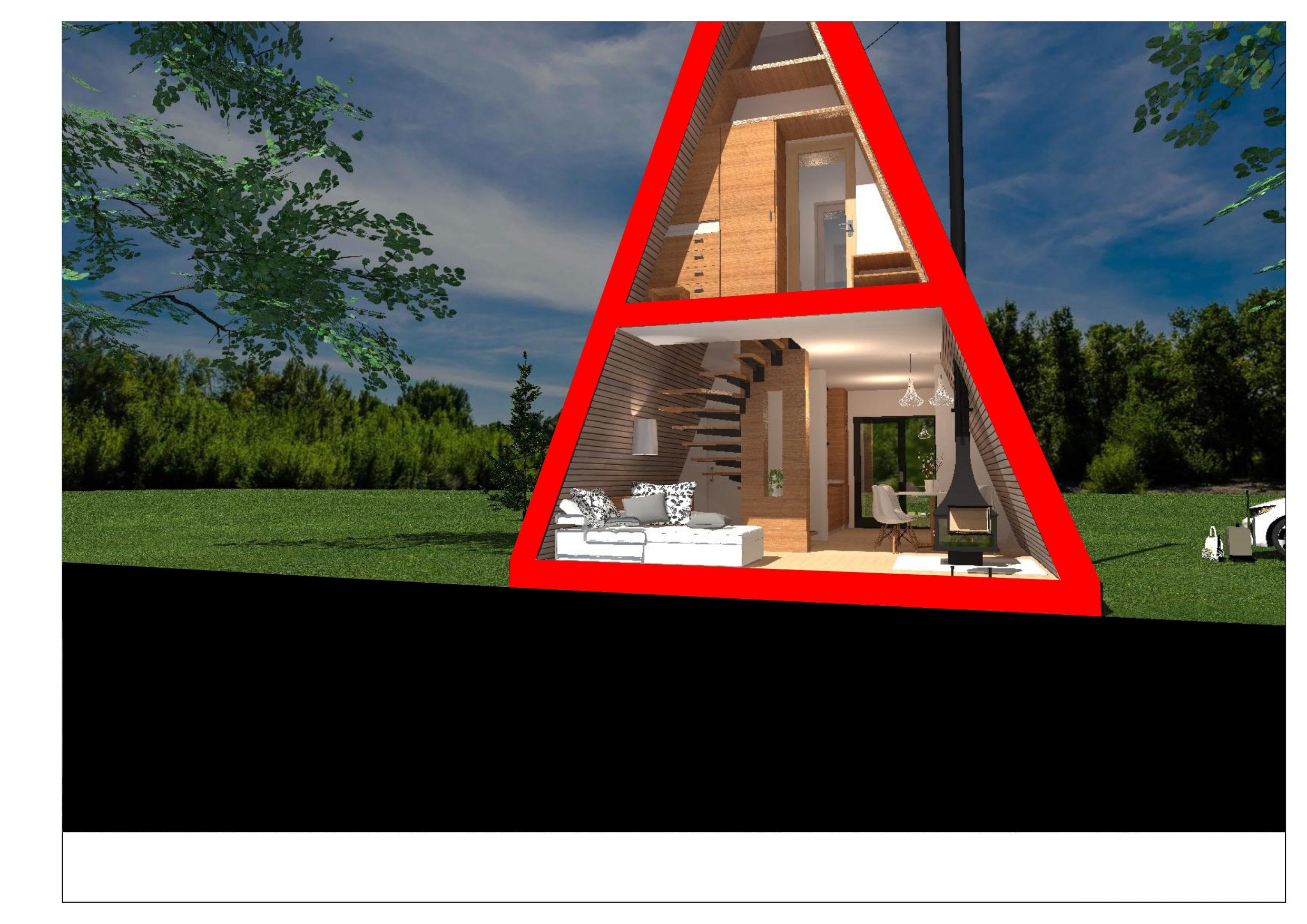 A Frame House Plans Architectural Plans and Structural Plans in Pdf - Etsy