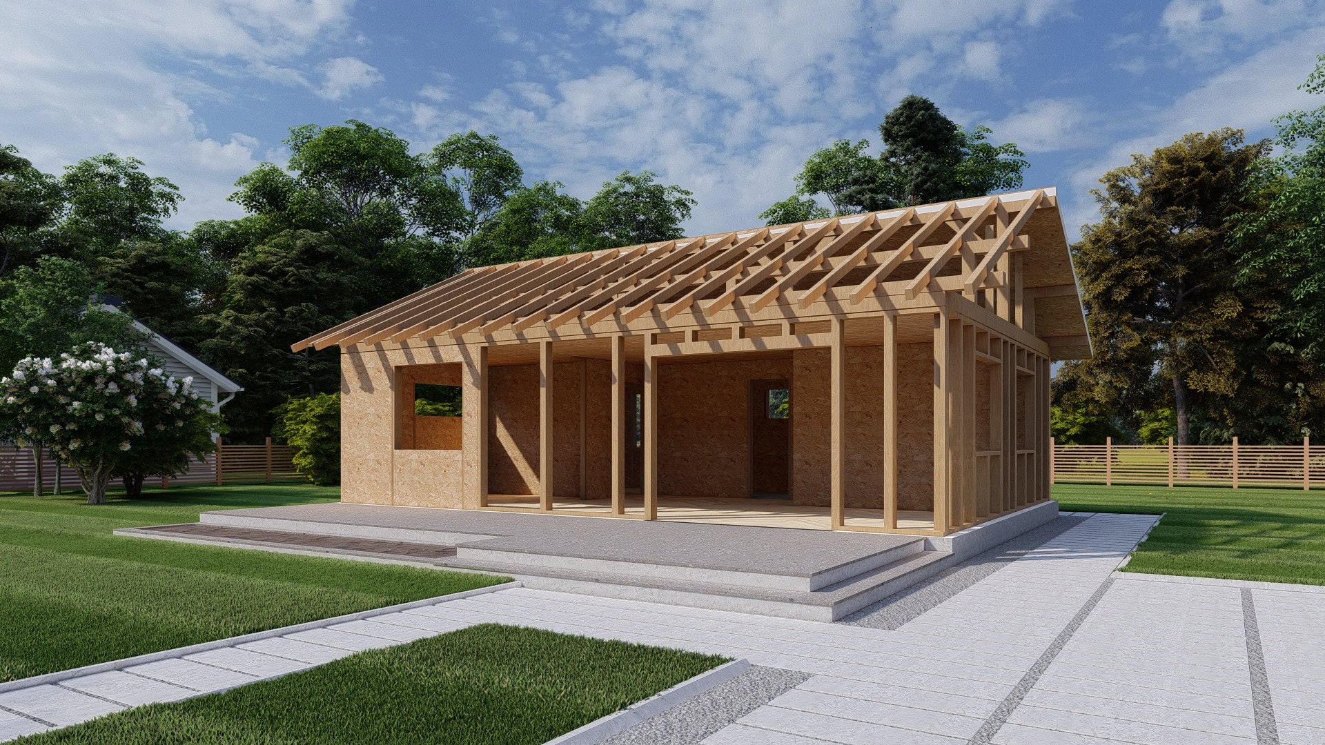 Single Floor Sip Panels Structural House Saip0002 - Etsy Canada