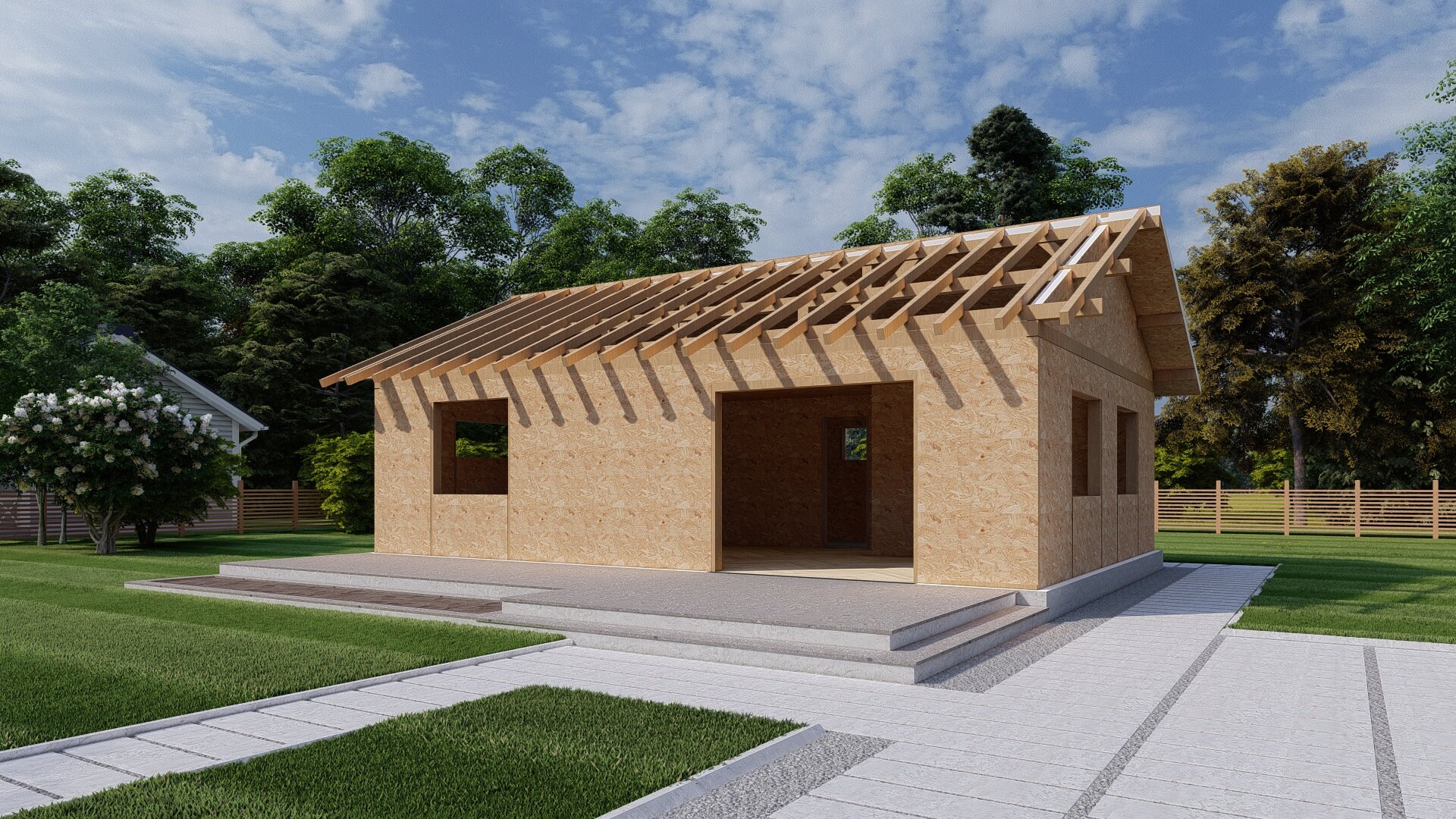 Single Floor Sip Panels Structural House Saip0002 - Etsy Canada