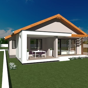Single Story House Plan Architectural Drawings and Structural Detailing ...