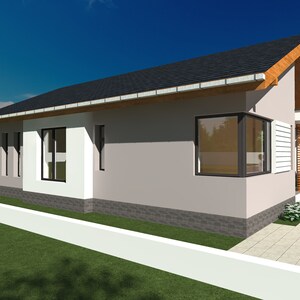 Single Story House Plan Architectural Drawings and Structural Detailing ...
