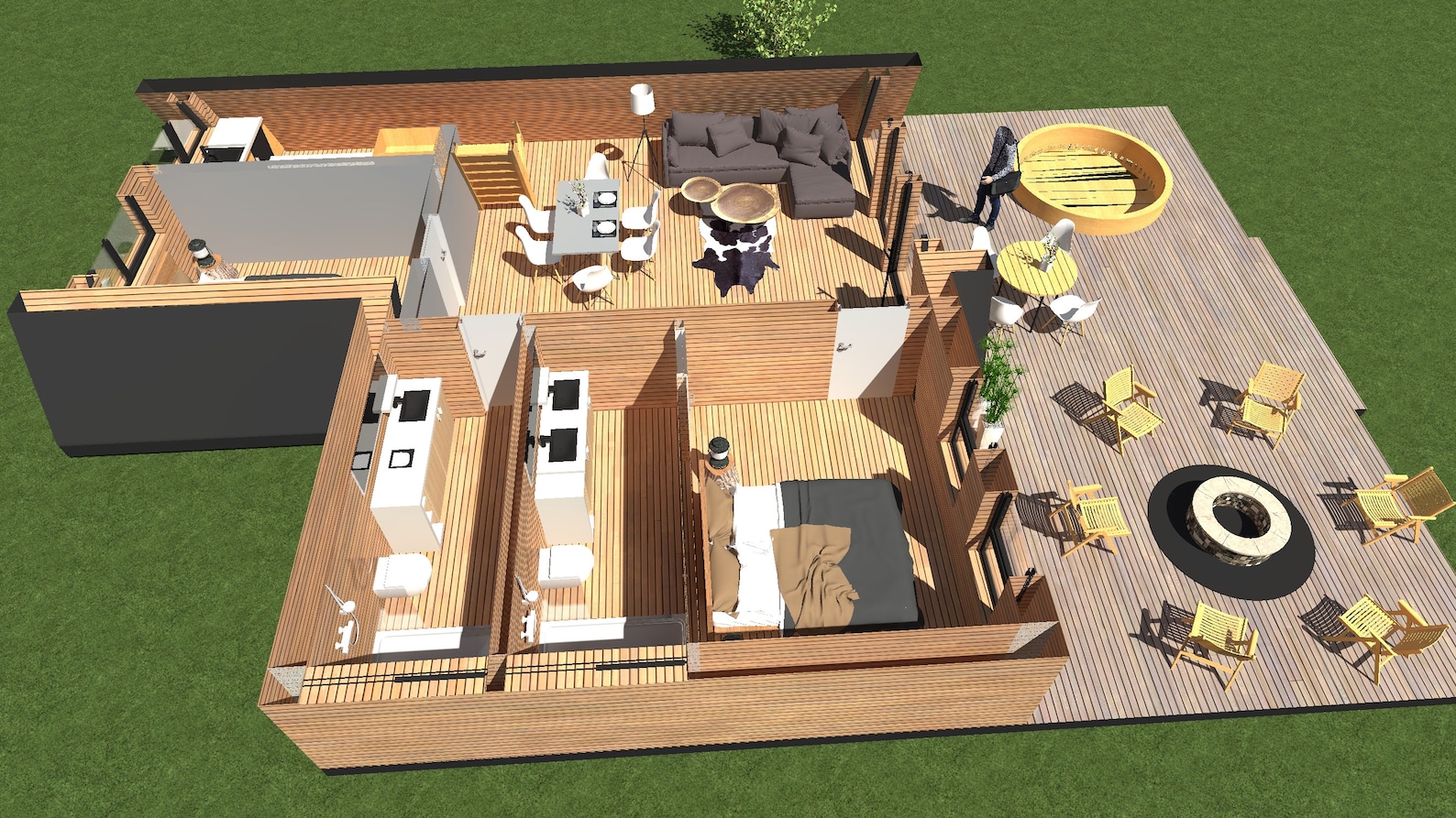 A Frame House Plans - Architectural Design - Etsy Canada