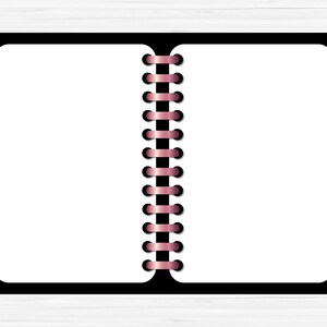 Digital Planner Binder Rings Double Rings Pre Cropped PNG - Etsy