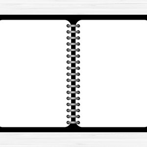 Digital Planner Binder Rings Double Rings Pre Cropped PNG Goodnotes ...